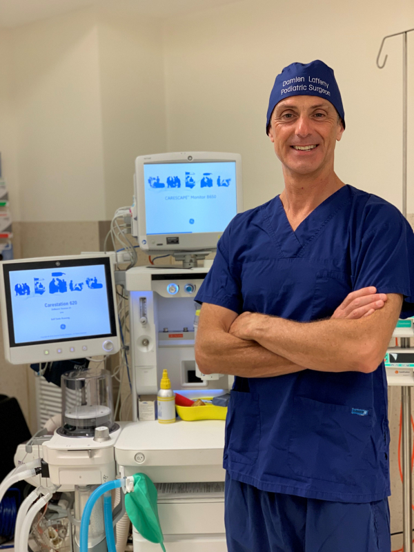 About Dr Damien Lafferty – Podiatric Surgeon Sydney